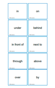 Grammar Units – Prepositions: More Talking Pictures | REAL Learners